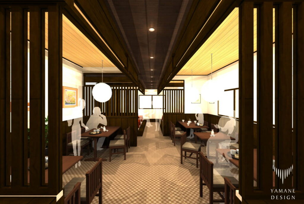 兵庫県 豊岡市 出石そば「みくら」様 – YAMANE DESIGN（ヤマネデザイン）【公式】インテリアデザイン・コーディネート/家具・特注オーダー家具・店舗什器/豊岡市/兵庫県